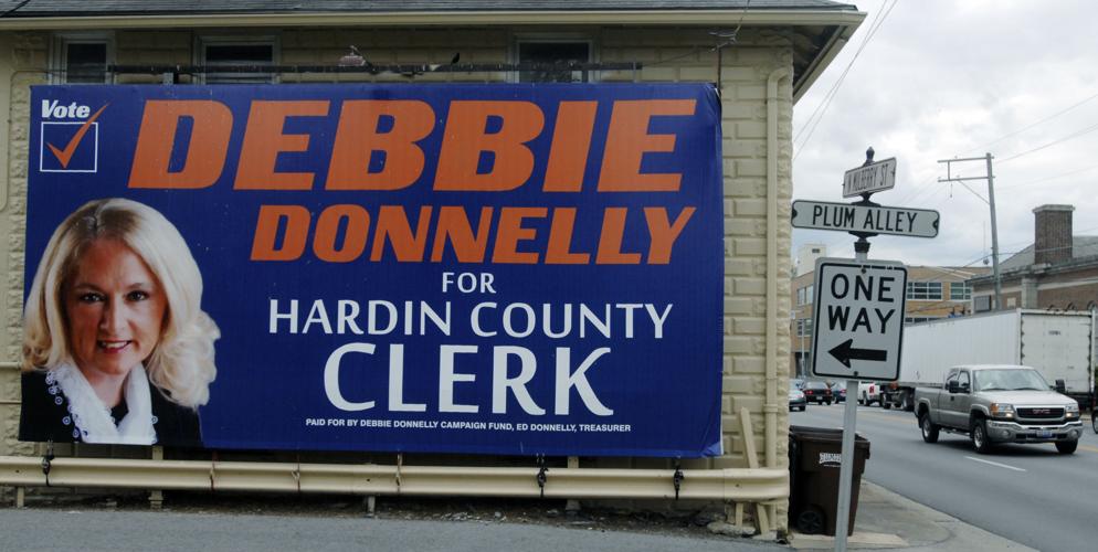 Semi-sign language: Primary candidates using banners, trailers to ...