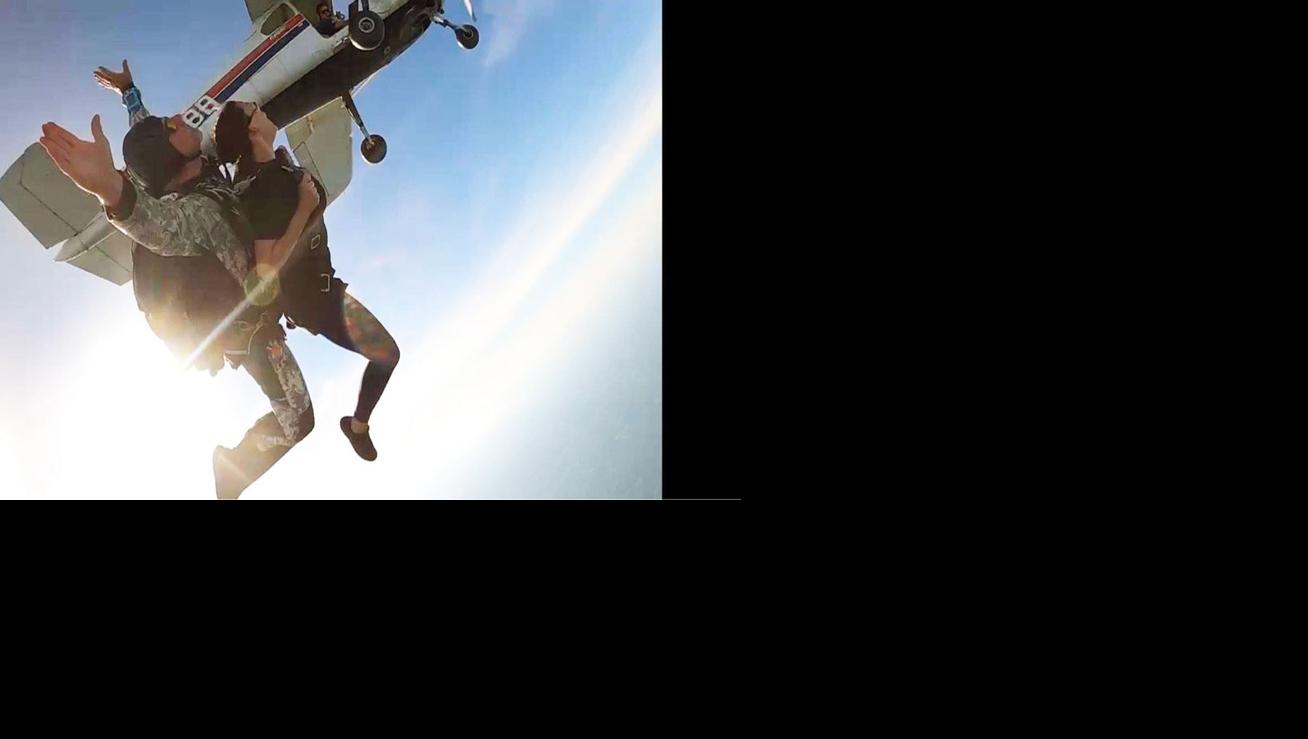 Local man to try to break state record with 100 skydives in a day ...