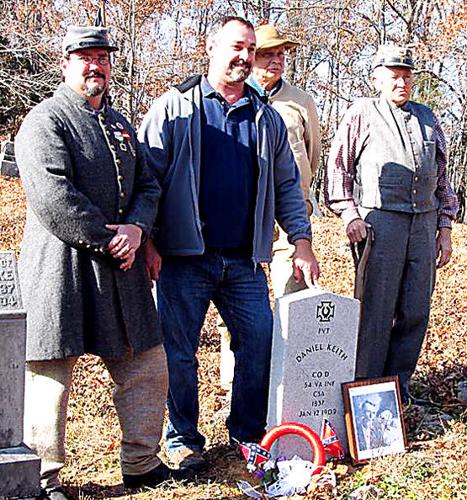 Gen. Ben Hardin Helm Camp erects a grave marker near Big Spring ...