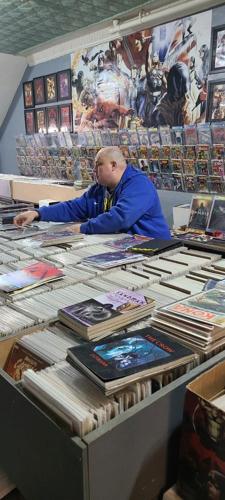 Local businessman serious about comics | Monday's Man ...