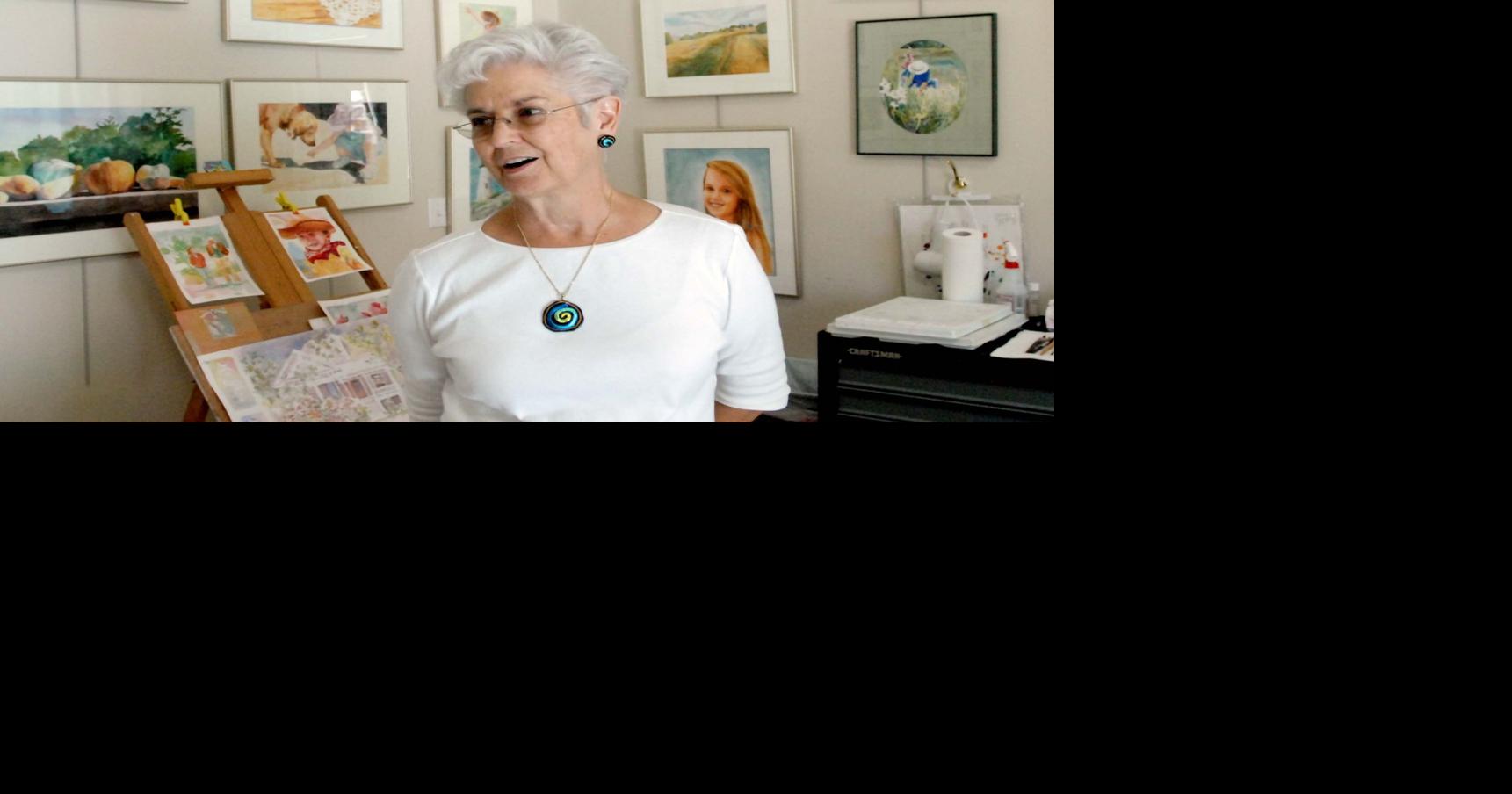 Mary Lou Hall, an artist in the groove | Wednesday's Woman ...