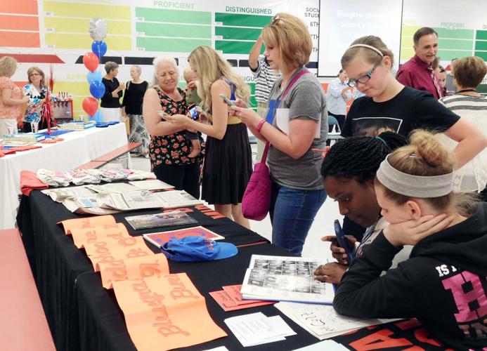Bluegrass Middle opens 25-year-old time capsule | Local News ...