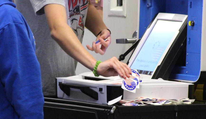 JTA students use real ballot equipment for student council election ...