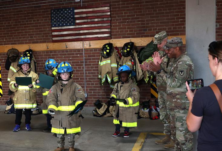 Four Fort Knox children honored by firefighters for heroic actions ...
