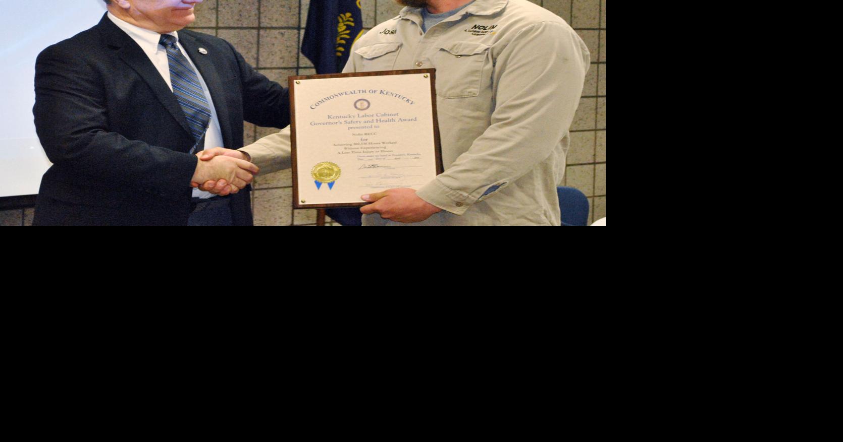 Nolin RECC receives award for health, safety | Business ...