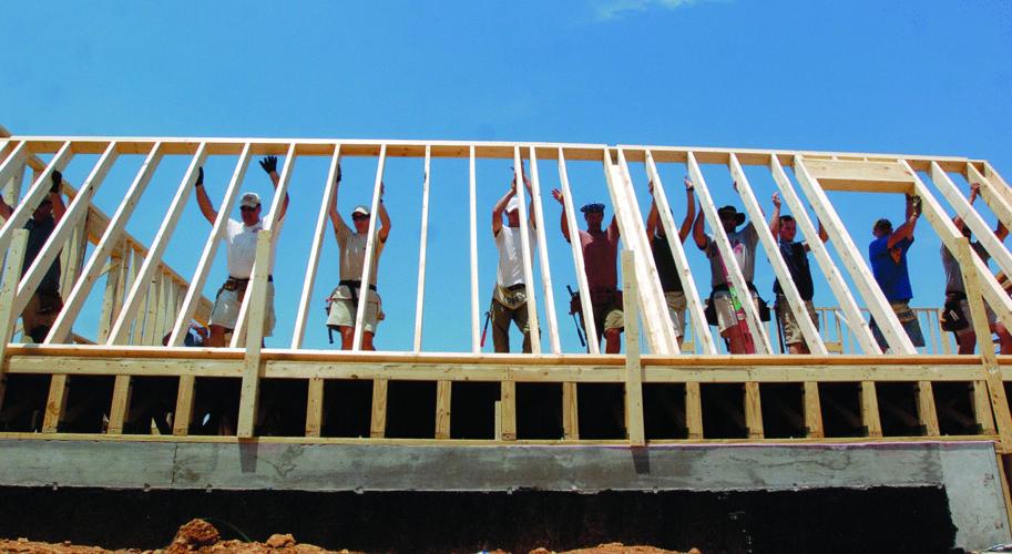 Volunteers help build local church | News | thenewsenterprise.com