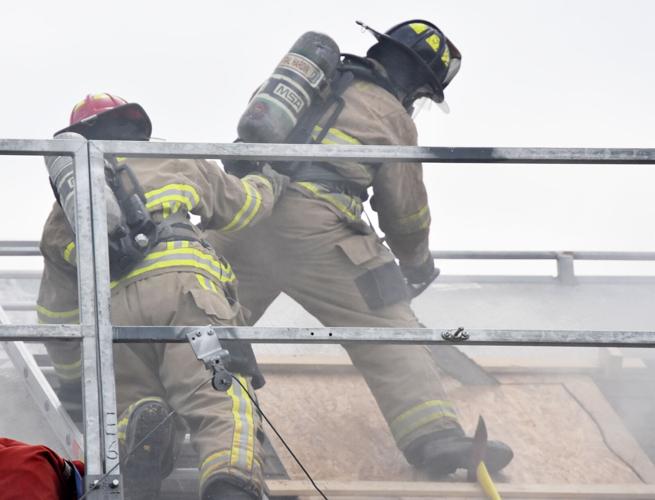Recruits face real-life fire scenarios | Local News | thenewsenterprise.com