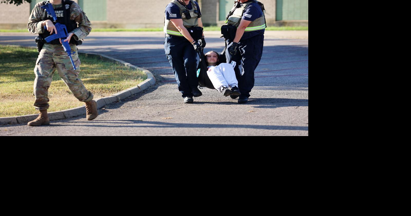 Active shooter drill on Fort Knox focuses on notification ...