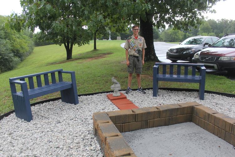 Sandor completes flag retirement area as Eagle Scout project | Tuesday ...