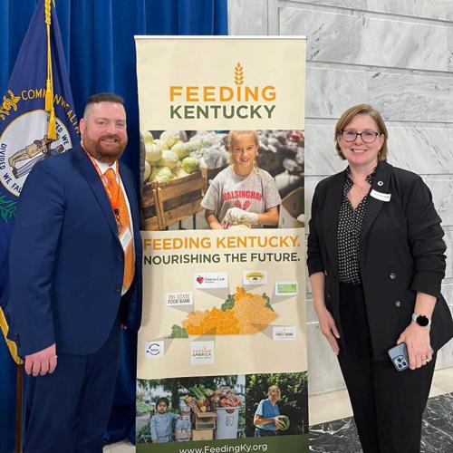 Feeding America representatives participate in Hunger Free Kentucky Day ...