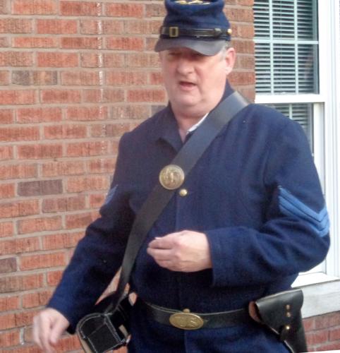 Characters of downtown walking tour center on Morgan's Christmas Raid ...