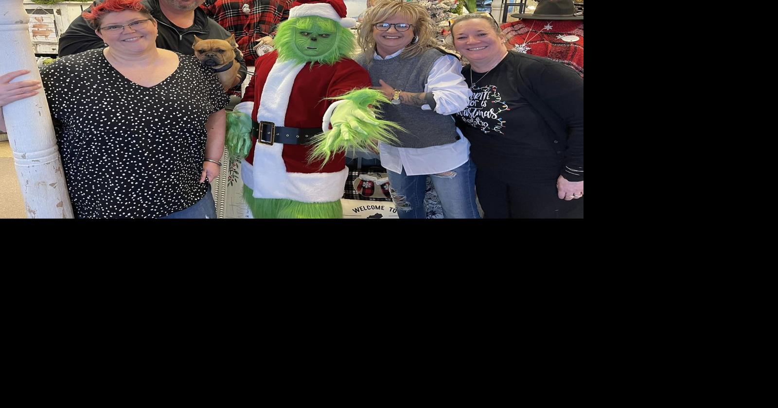 The Grinch visits businesses in Radcliff | Business | thenewsenterprise.com