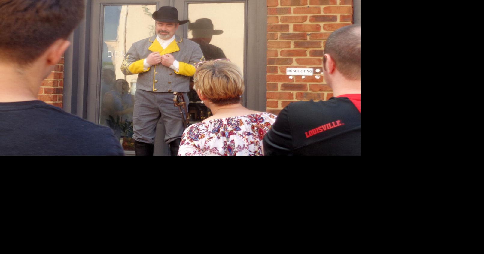 Characters of downtown walking tour center on Morgan's Christmas Raid ...
