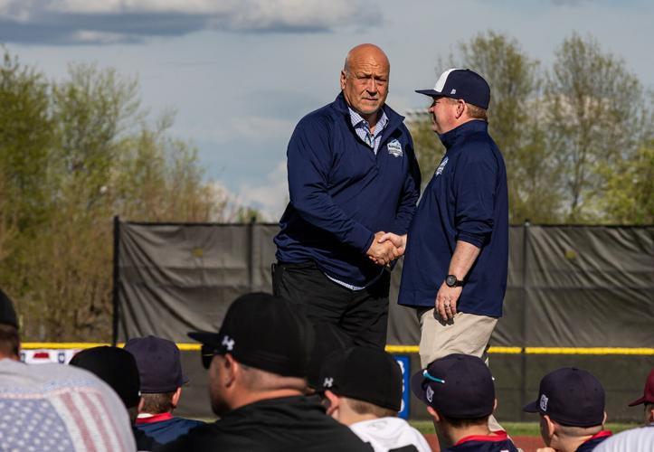 Cal Ripken throws out first pitch at sports park | Local News ...