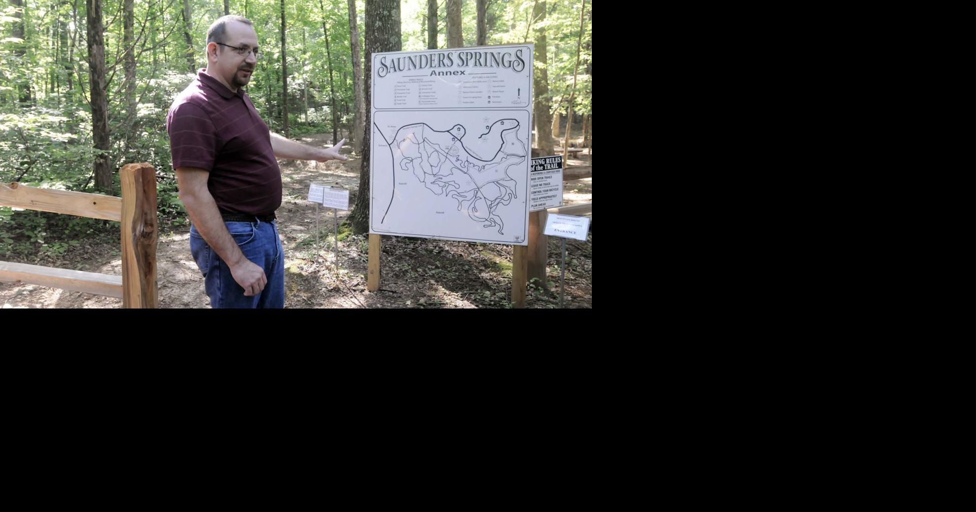 Radcliff mountain biker designs path to activity | Monday's Man ...