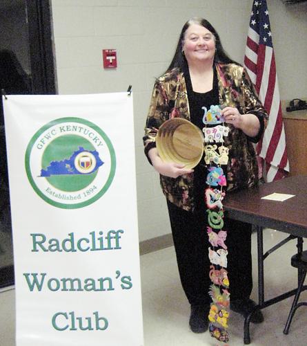 Radcliff Woman’s Club members welcome Aubrey as guest speaker ...