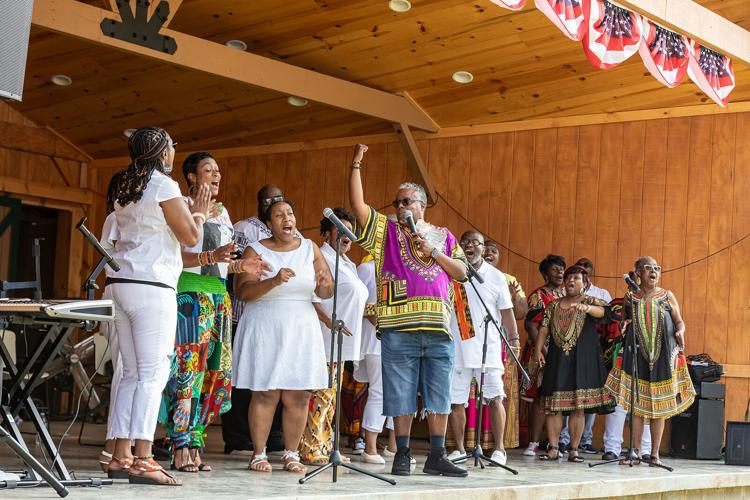 Community gathers at first-time festival to mark Juneteenth | Local ...