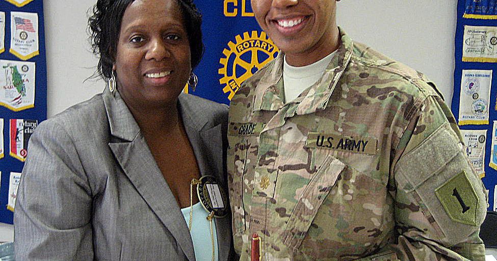 Maj. Grace speaks at Radcliff Rotary Club meeting | Neighbors ...