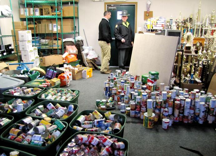 KSP Post 4 collects more than 3,500 pounds of food | Local News ...