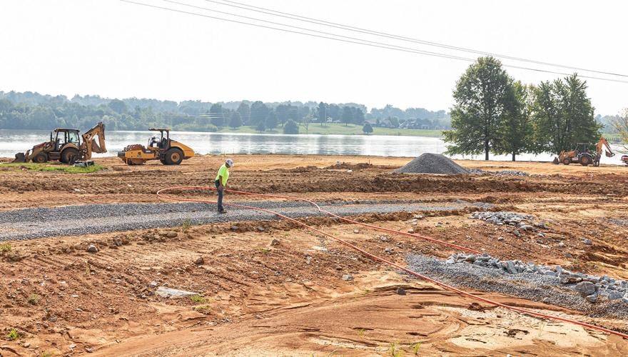 Tennis court construction bid approved as Freeman Lake Park project ...