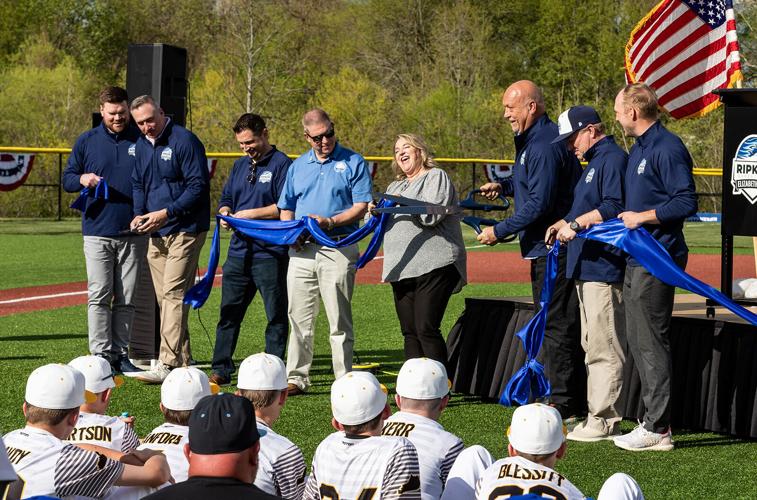 Cal Ripken throws out first pitch at sports park | Local News ...
