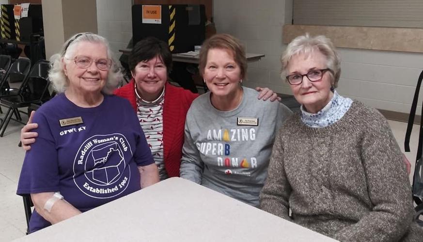 Radcliff Woman’s Club members, Colvin Community Center host blood drive ...