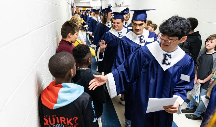 Days before graduation, Elizabethtown seniors continue Panther Walk ...