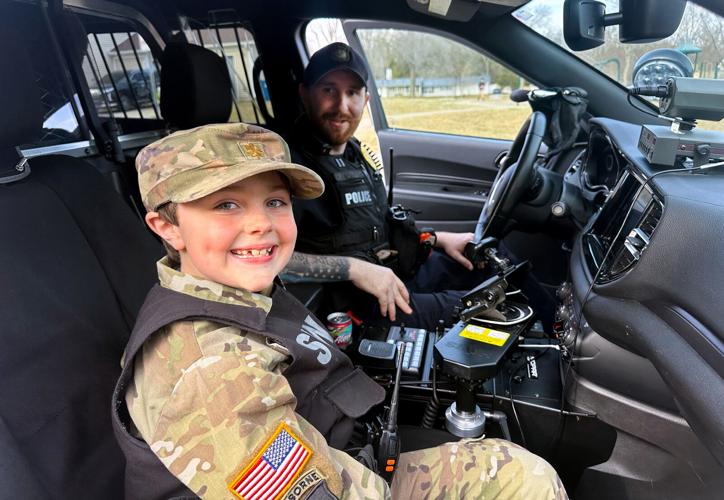 Fort Knox boy, cop connect over shared passion for emergency services ...