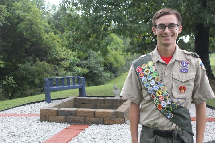 Sandor completes flag retirement area as Eagle Scout project | Tuesday ...
