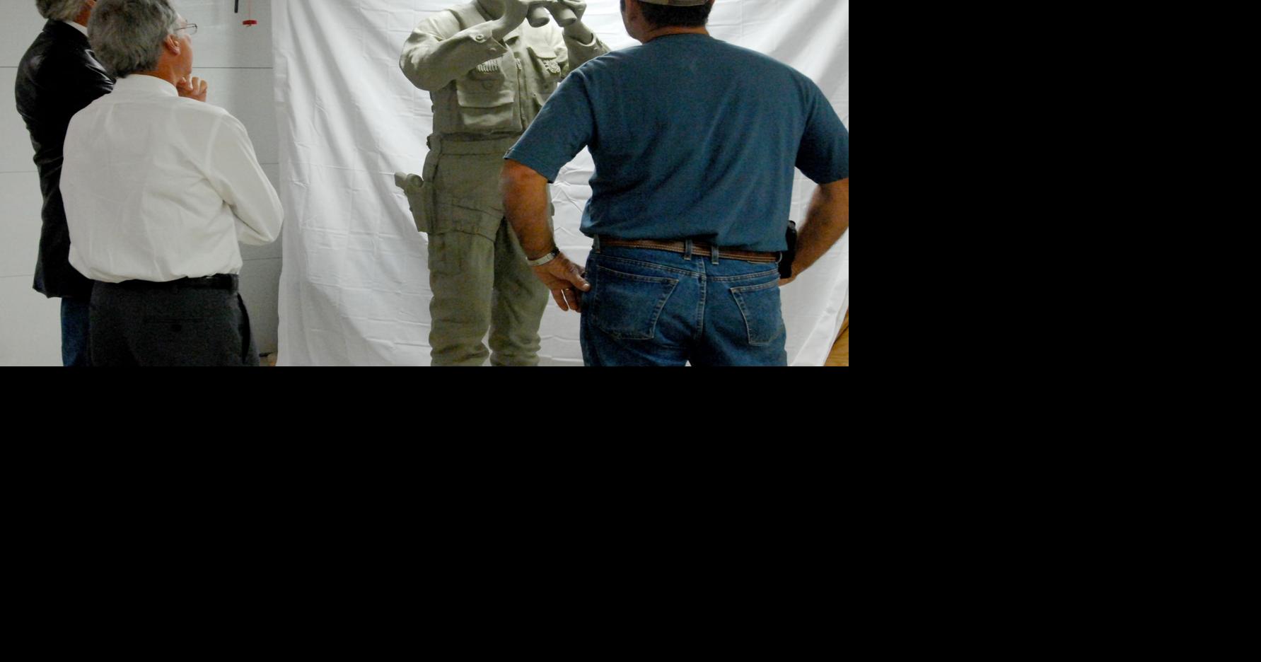 Veterans Tribute Committee unveils Coast Guard sculpture | Local News ...