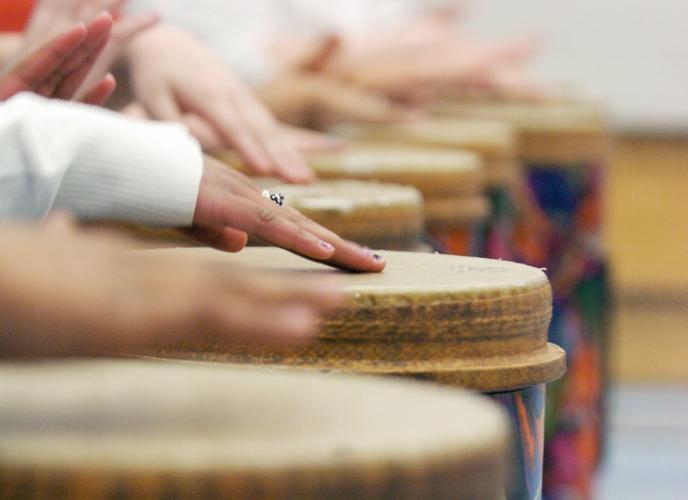 Students bang the drum in music education | Schools | thenewsenterprise.com