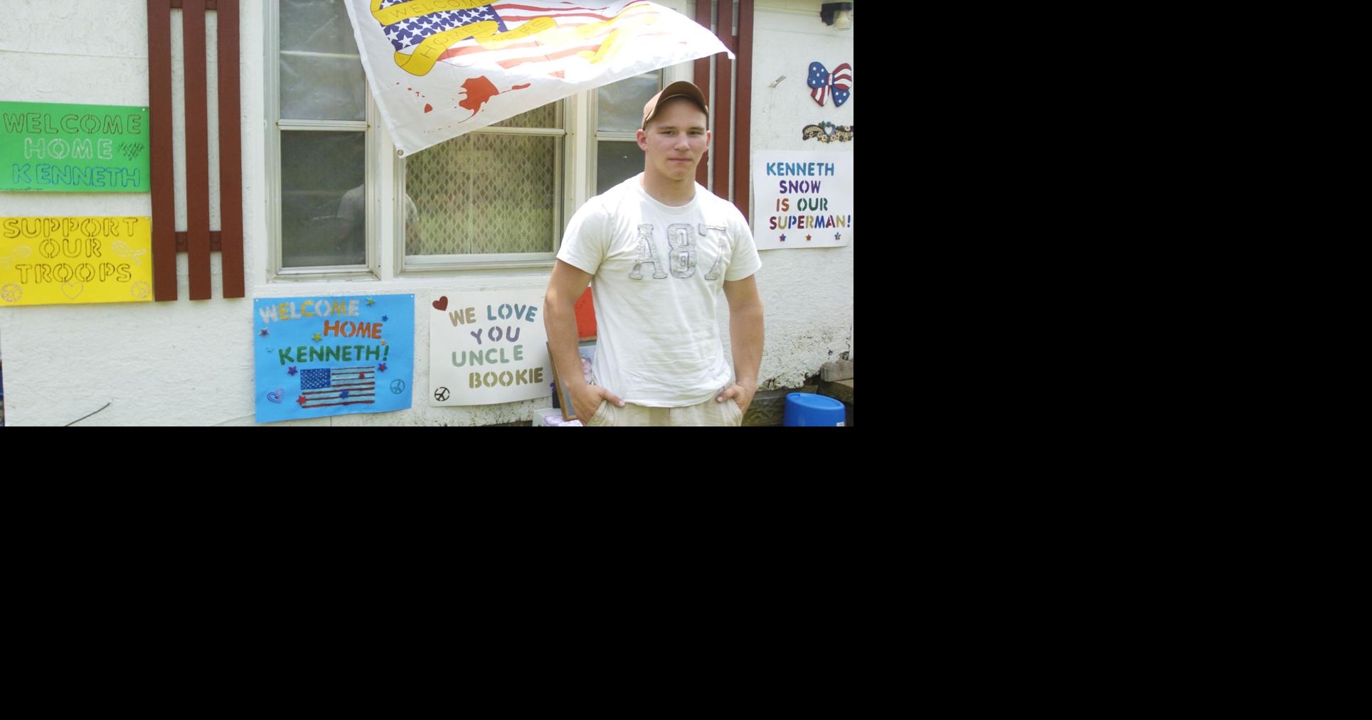 Pfc. Kenneth Snow receives hero's welcome | Local News ...