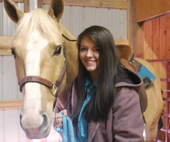 High in the saddle: Kaylee Simmons trains, races her four-legged friend ...