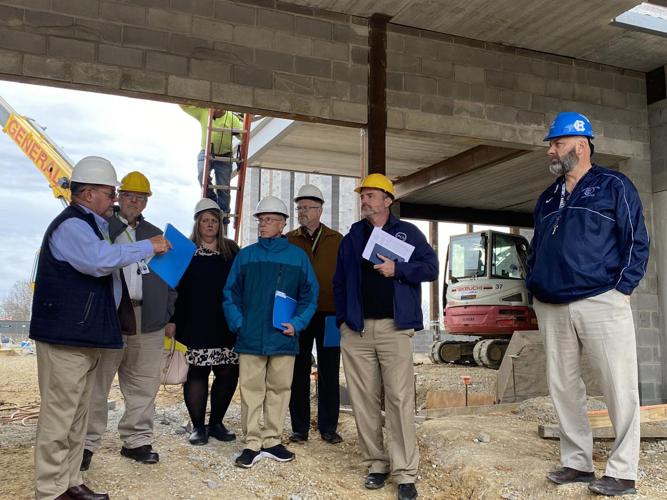 HCS board tours construction of Central Hardin | Local News ...