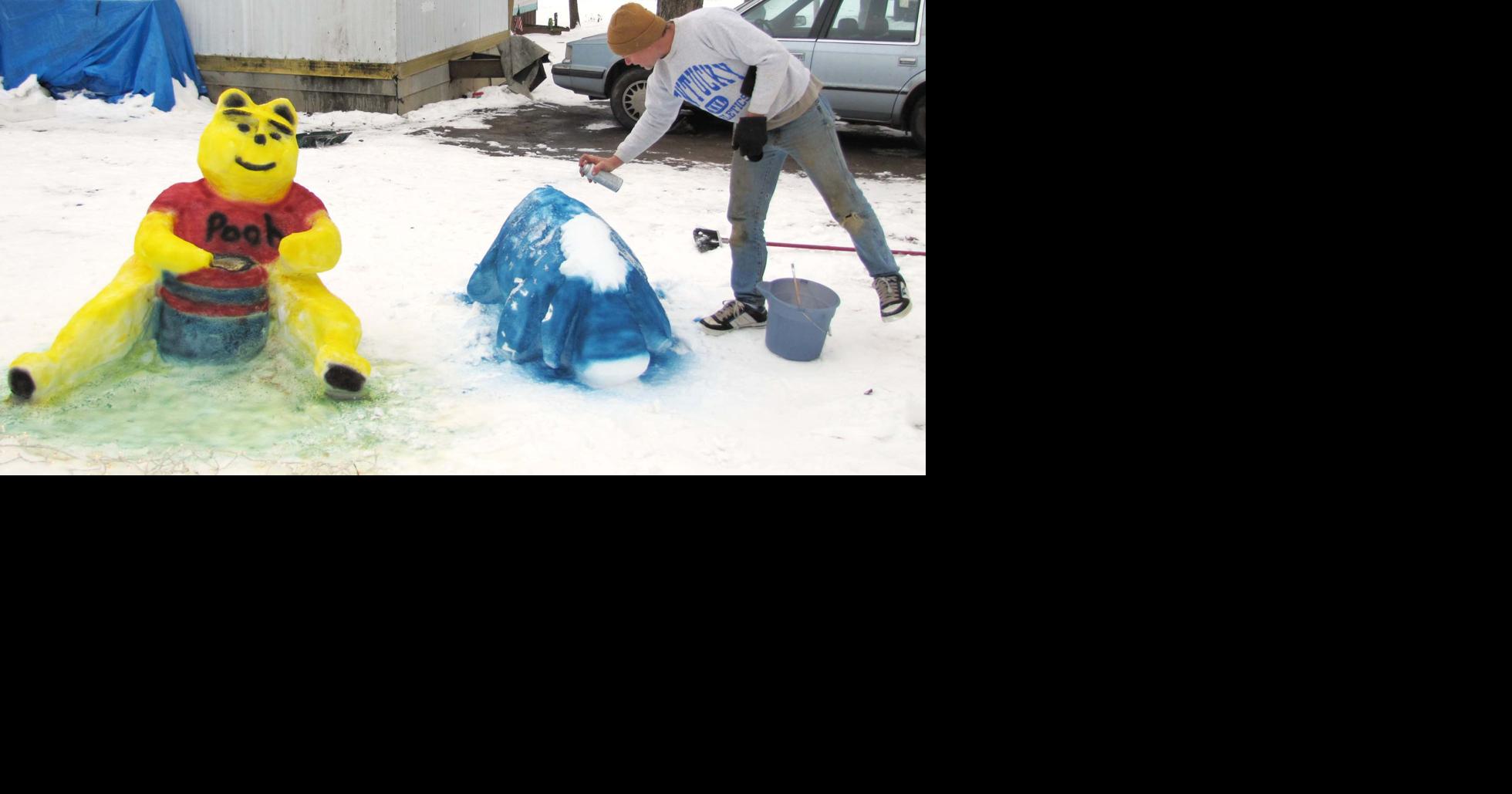 A man, the snow and his creations | News | thenewsenterprise.com