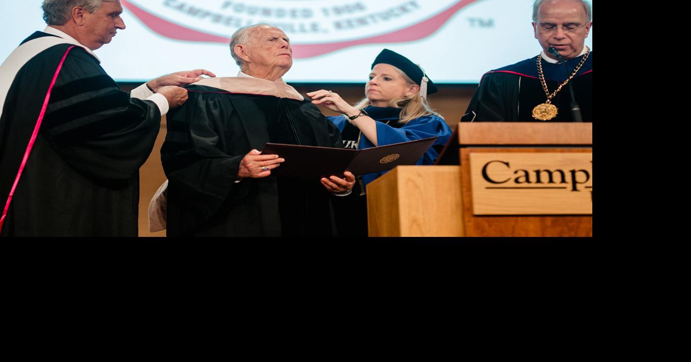 Roy Rich receives honorary degree from Campbellsville U | Local News ...