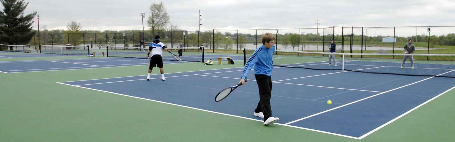 PREP TENNIS: Gone With The Wind -- Blustery conditions were hard to ...