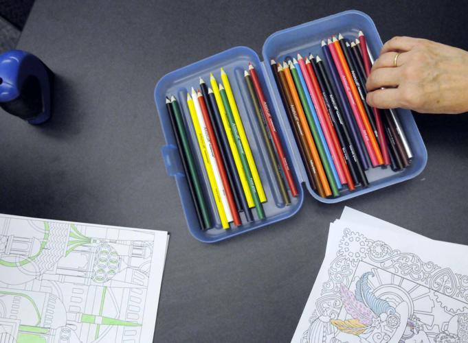 Color Me Calm: Library encourages adults to stay between the lines ...