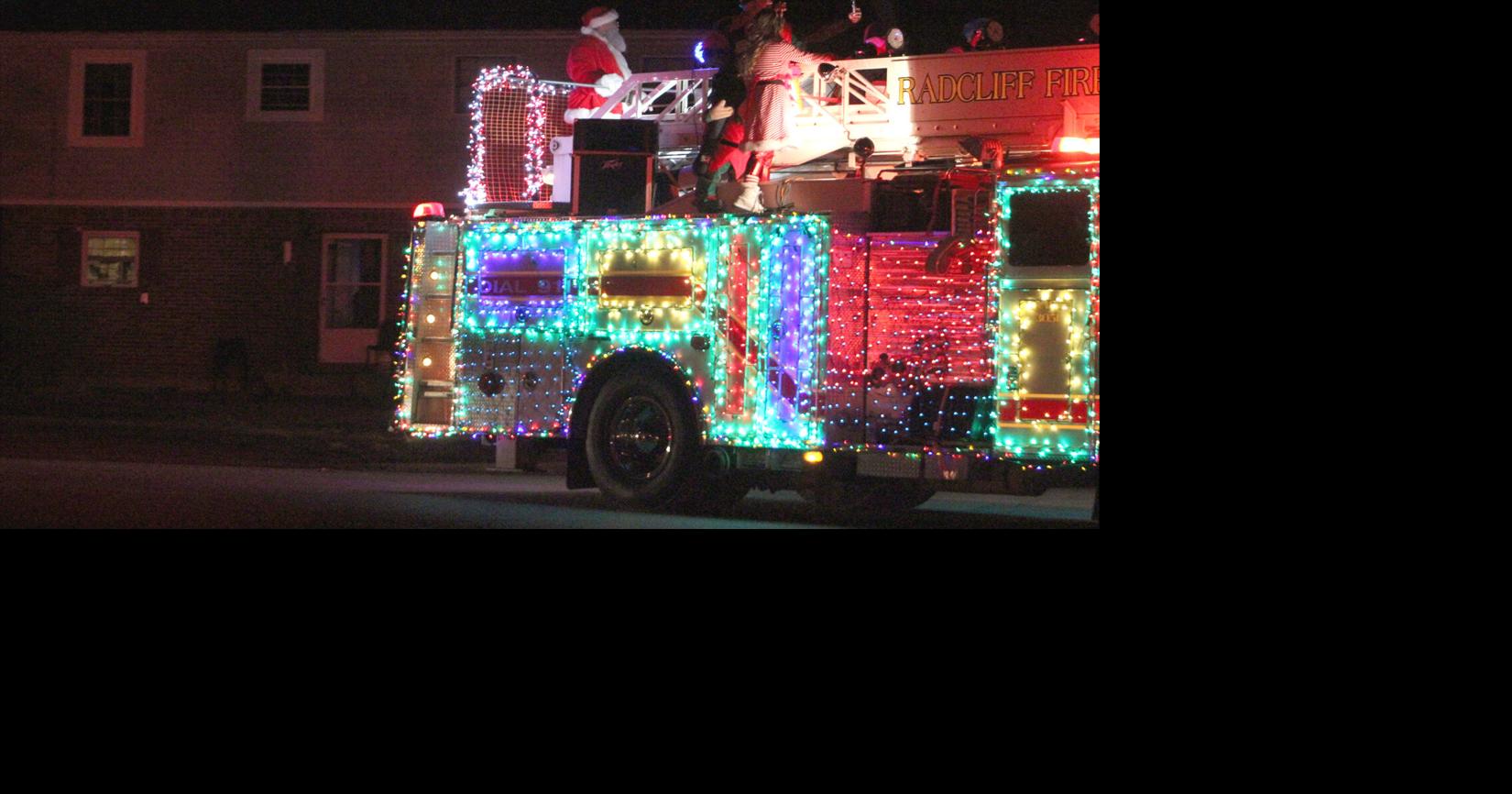 Santa makes special trip to Radcliff neighborhoods | Local News ...