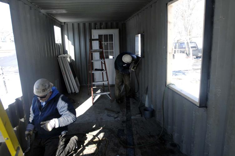 A long road home: Local Habitat completes first shipping container ...