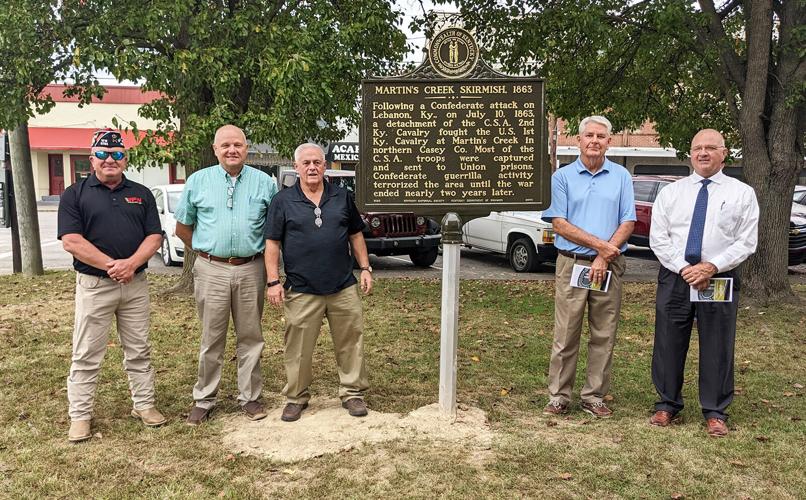Civil War history marker dedicated at Casey County courthouse | Local ...