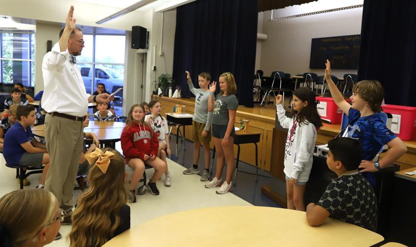 Fifth-graders get glimpse into election process | Education ...