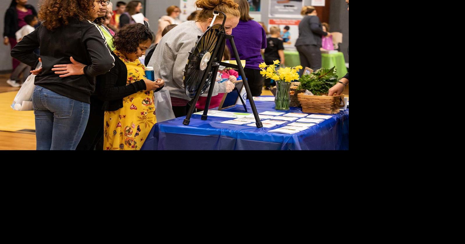 Families take opportunity to spring into health at fair | Education ...