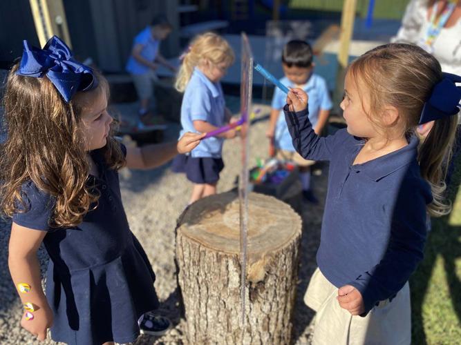 SJS adds outdoor preschool classroom | Education | thenewsenterprise.com