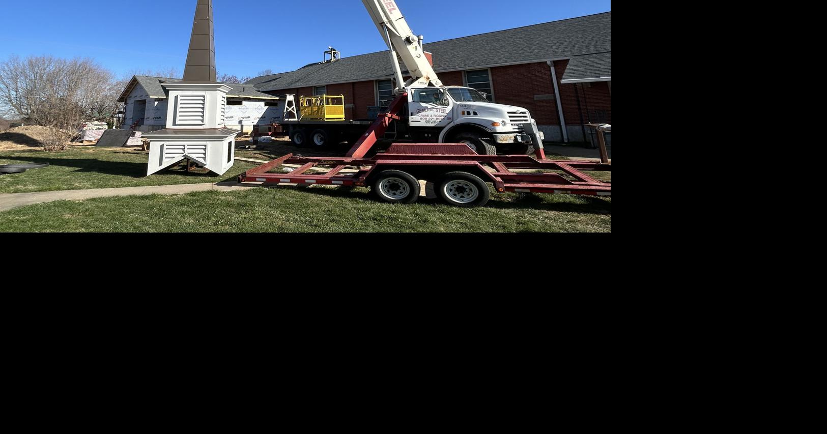 Steeple installed at St. Ambrose Church | Local News ...