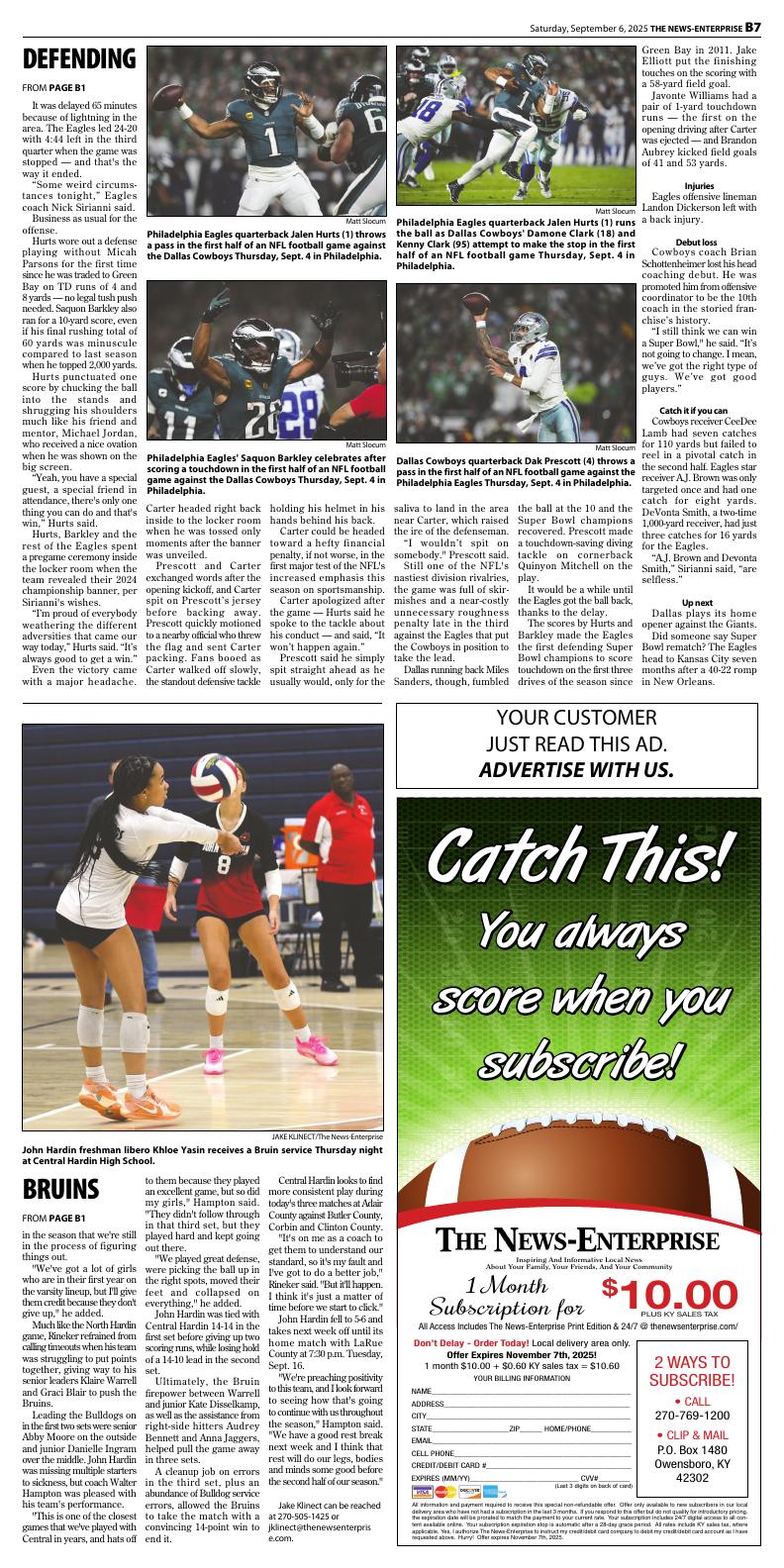 Page B07 | e-Edition | thenewsenterprise.com