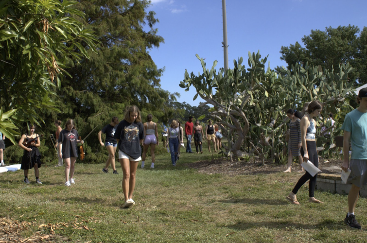 Students Meditate to Music at Eckerd’s Community Farm | Multimedia ...