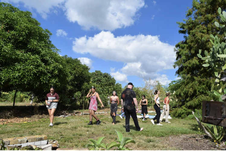 Students Meditate to Music at Eckerd’s Community Farm | Multimedia ...