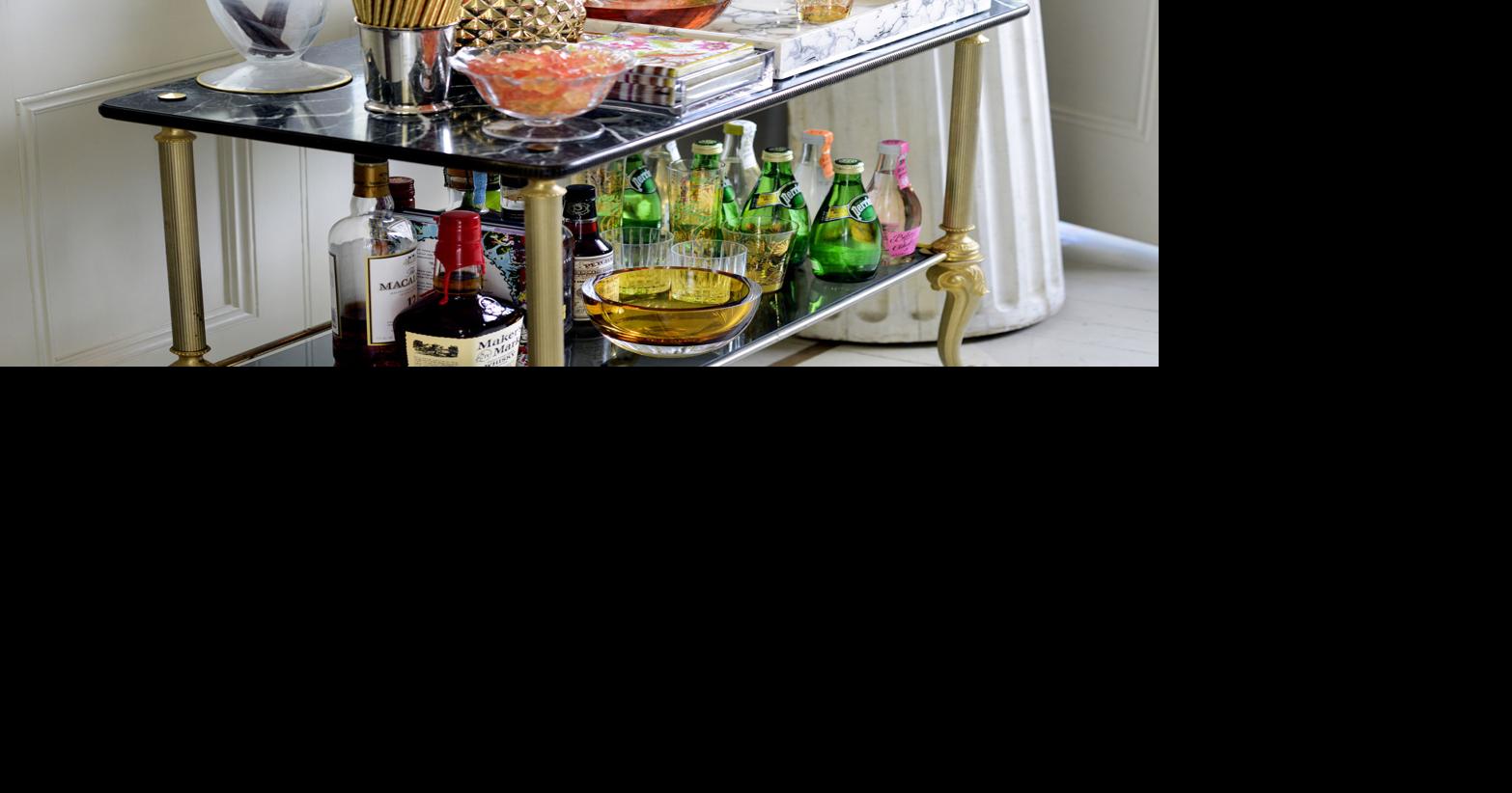 How to Build the Perfect Bar Cart | Home + Design | thepearlneworleans.com