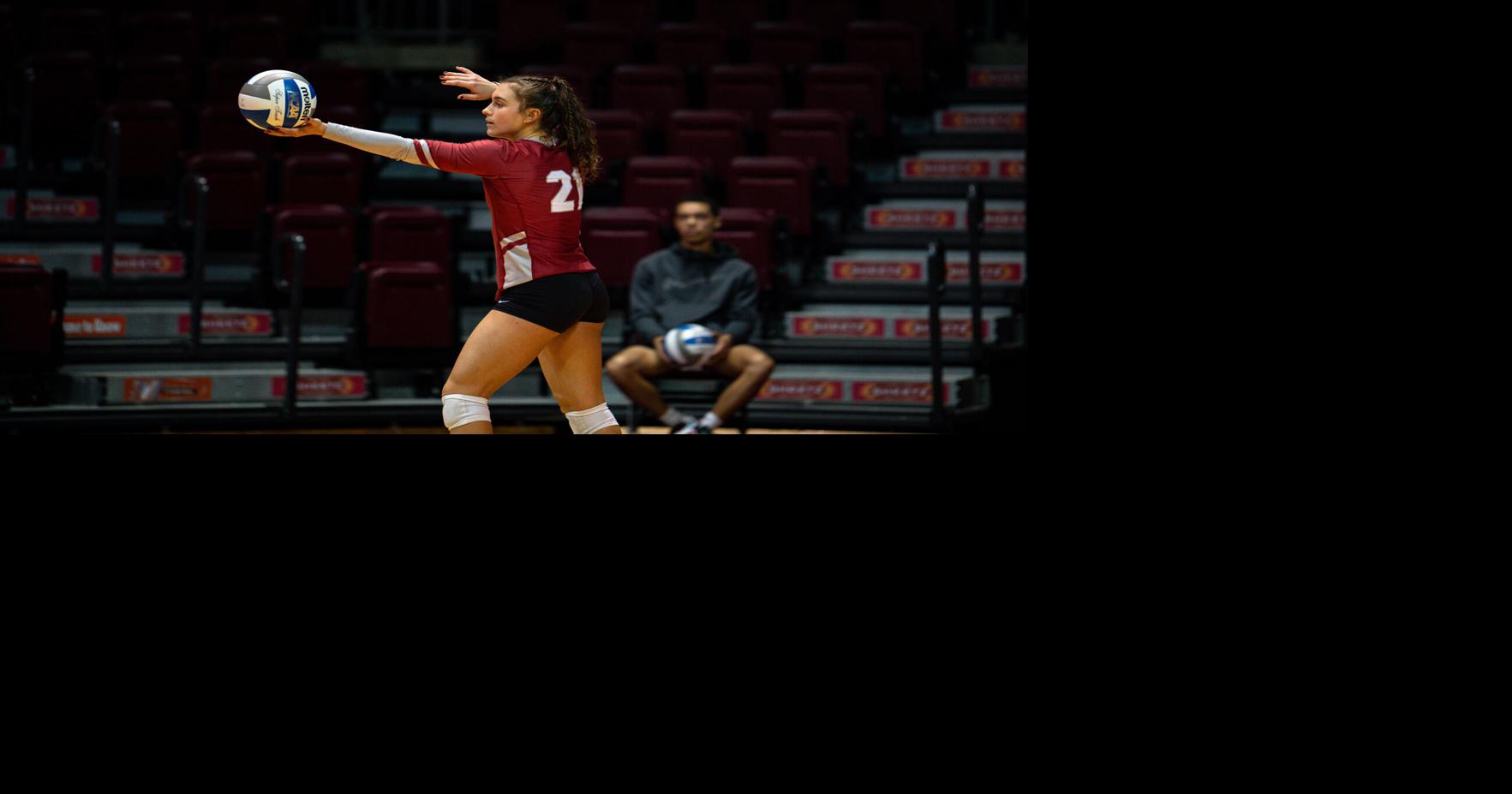 Volleyball: Hawks split weekend action, head into final week of regular ...